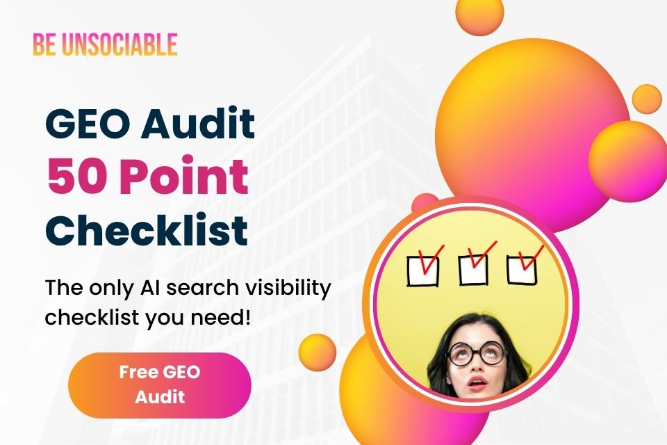 Free GEO Audit Checklist